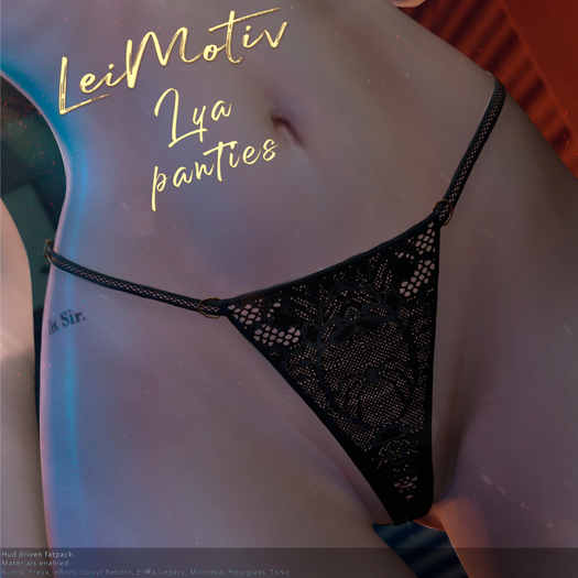 Second Life Marketplace - ~[LeiMotiv] Lya Panties . // ADD ME